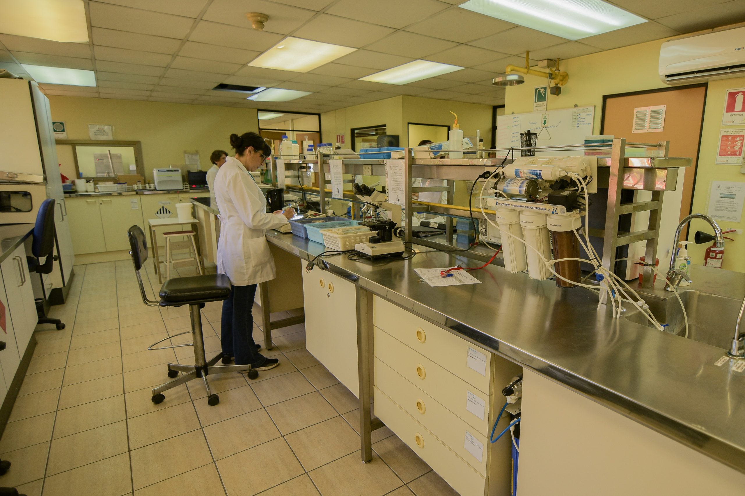 Laboratorio de microbiología CECTA - VRIIC